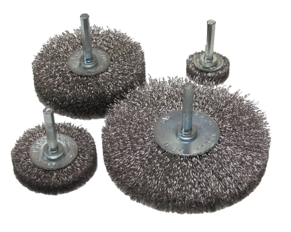 Jaz Wire Brushes & Wheels – Steel & Stainless for Rust Removal
