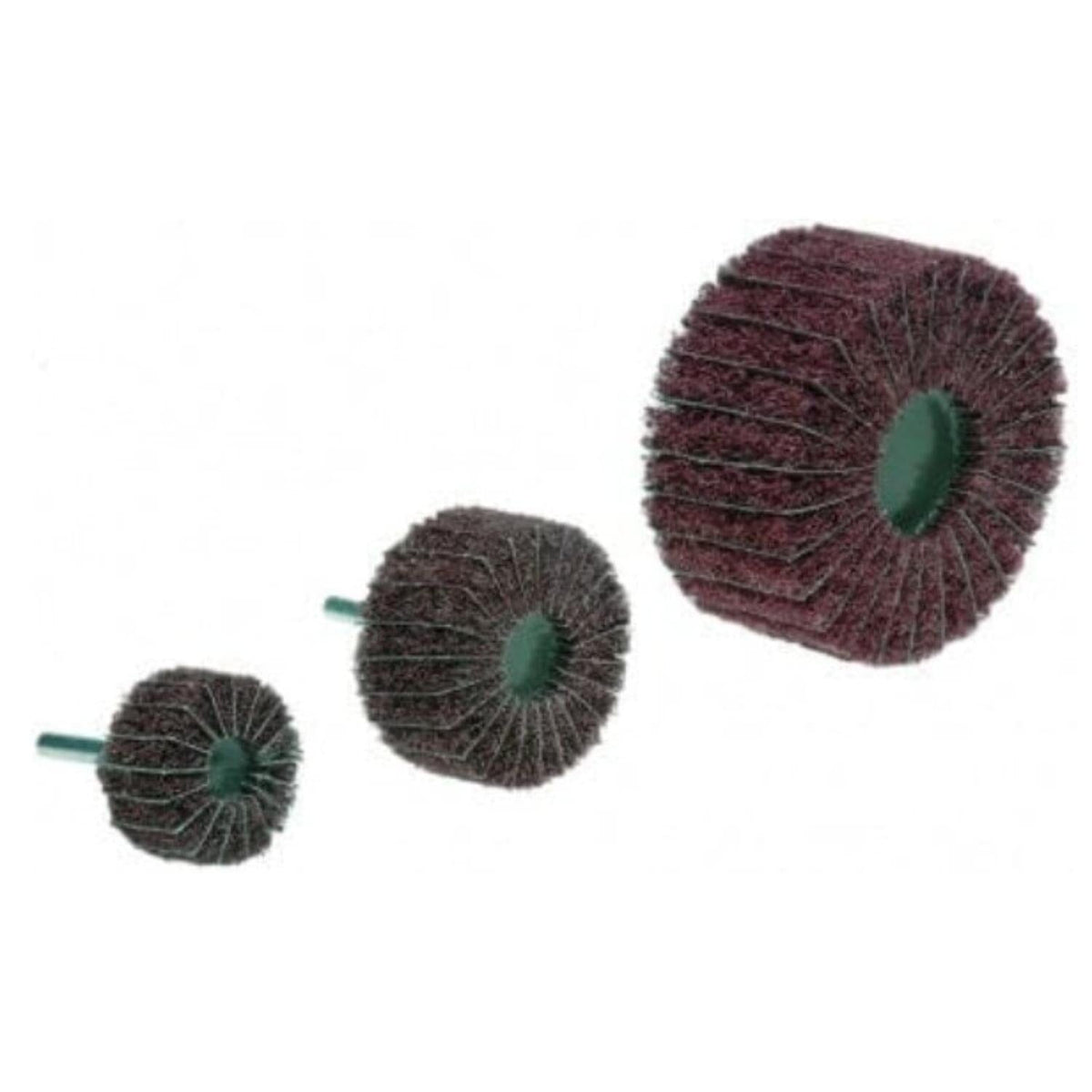 CIBO Combination Flap Wheels – Satin Finish & Light Deburring | 6mm Spindle