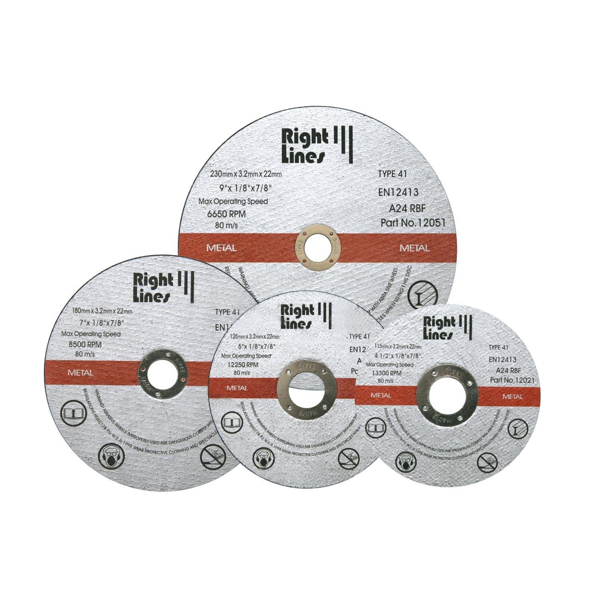 Metal Cutting Discs & Slitting Discs For Angle Grinders