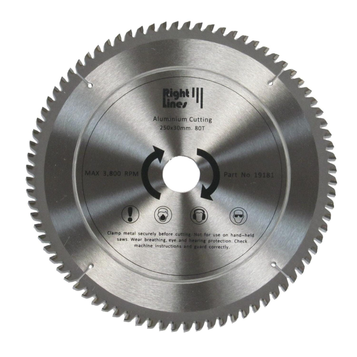 TCT Aluminium Saw Blades – Cuts Aluminium, Wood & Plastics