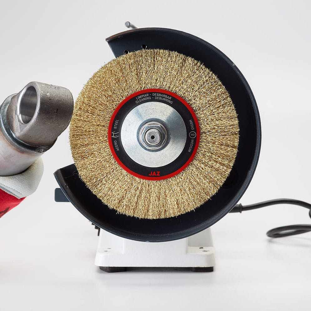 150mm & 200mm Stainless Steel Wire Brush Wheels for Bench Grinders ...